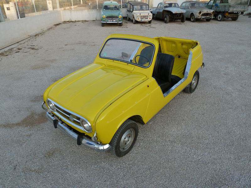 Restauration Renault 4 plein air par Rétro-Méca