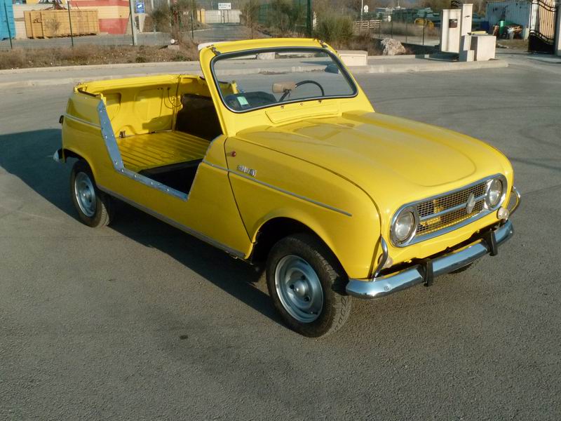 Restauration Renault 4 plein air par Rétro-Méca
