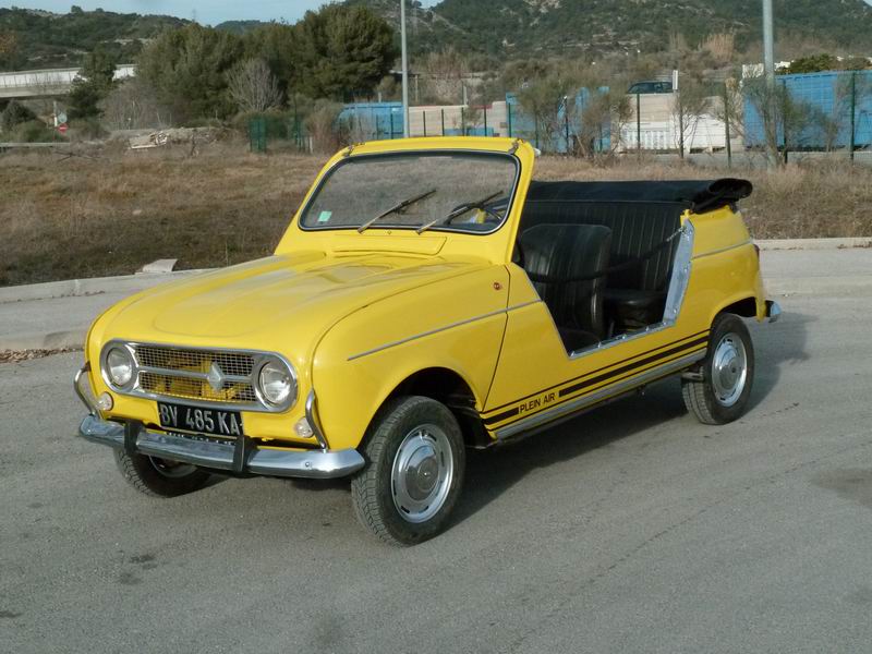 Restauration Renault 4 plein air par Rétro-Méca